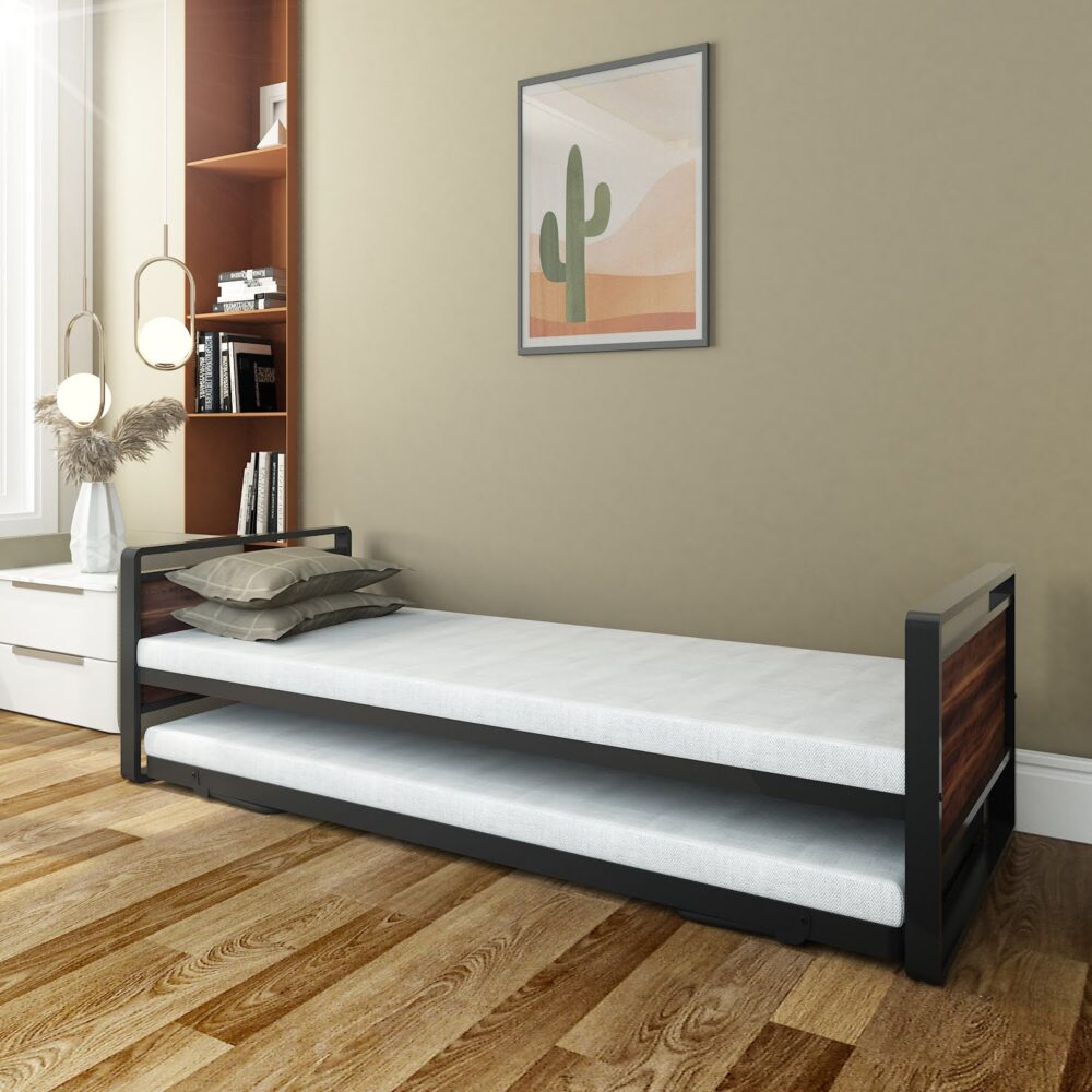 Buy Homdec Apus Day Bed With Trundle Online | Up to 40% Off