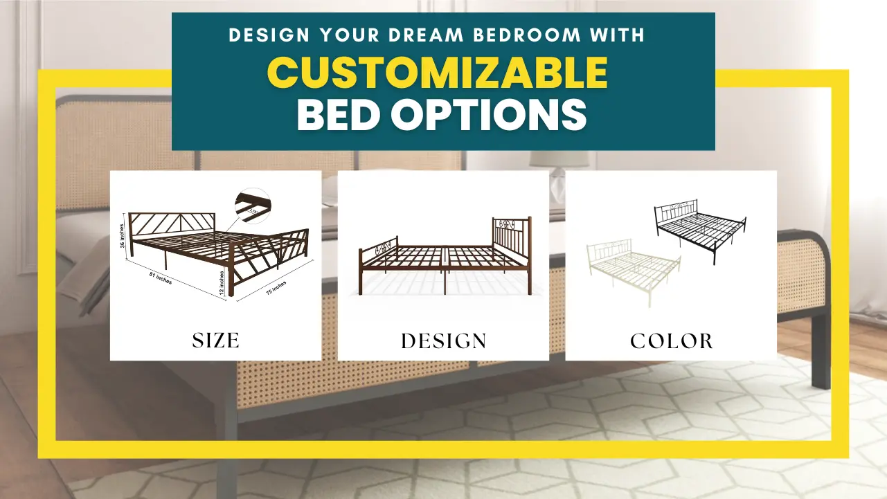 Design Your Dream Bedroom with Customizable Bed Options